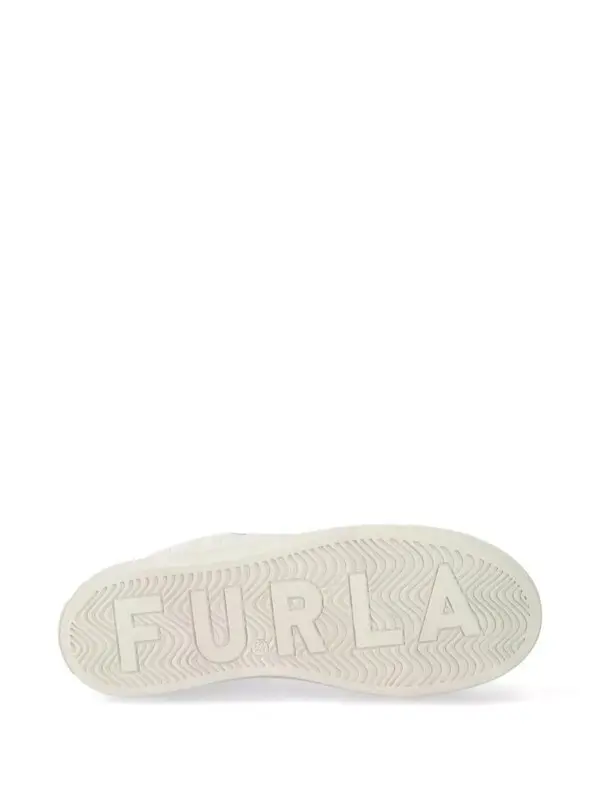 Furla Monogram Pattern Flatform Sneakers