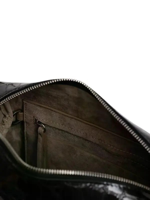 YU MEI Ch'lita Croc-effect Leather Crossbody Bag