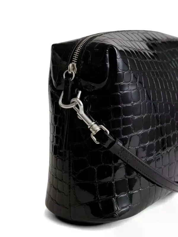 YU MEI Ch'lita Croc-effect Leather Crossbody Bag
