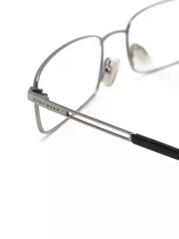 BOSS Rectangle Frame Eyeglasses