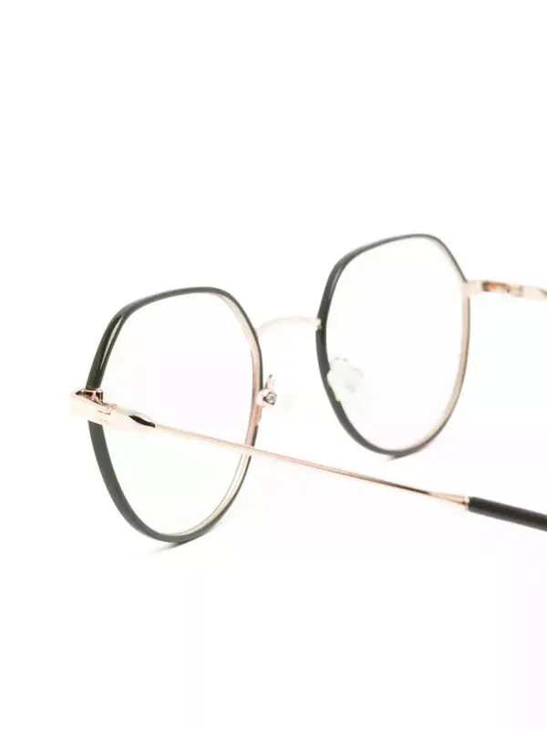 CHARLES STONE Geometric Frame Eyeglasses
