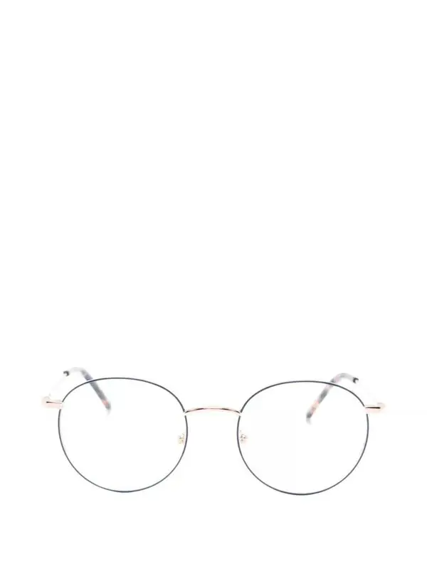 CHARLES STONE Round Frame Eyeglasses - Blue