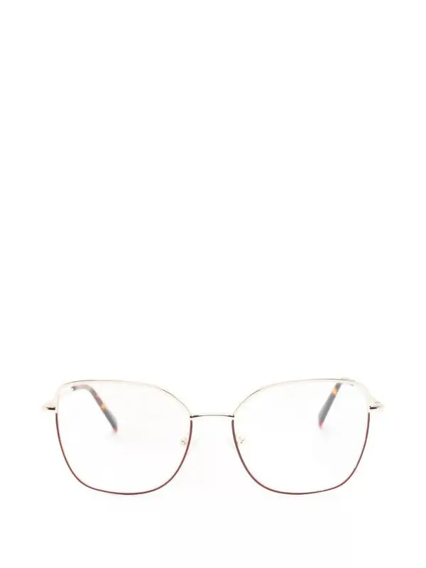 CHARLES STONE Geometric Frame Eyeglasses