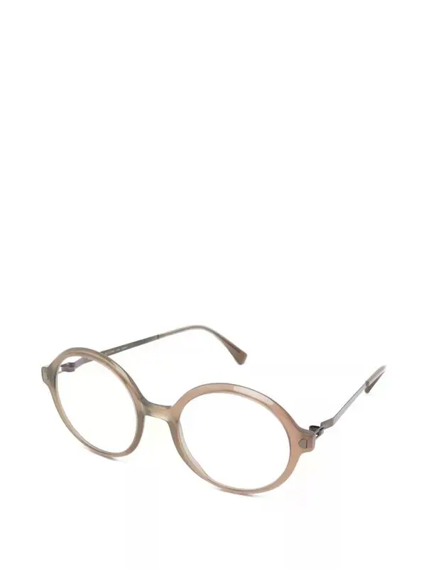 Mykita Oceane Round Frame Eyeglasses - Neutrals