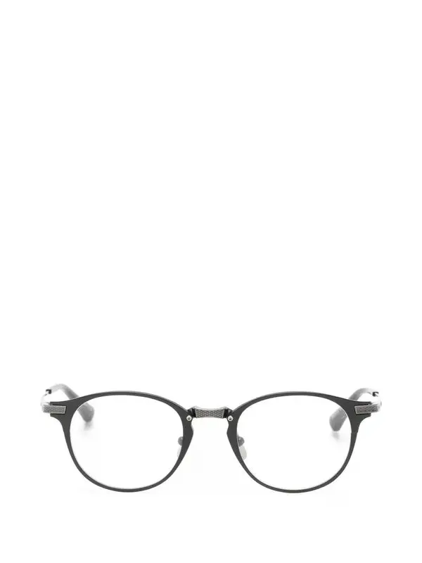 Dita United Round-frame Glasses - Black