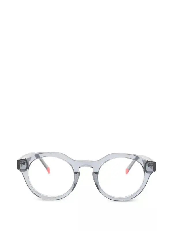 BENETTON Theodore Round Frame Eyeglasses - Grey
