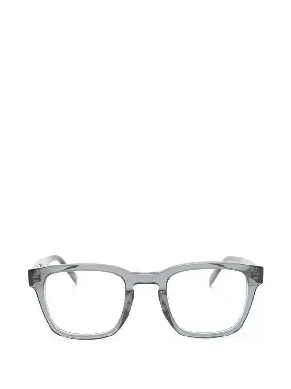 BENETTON Charcoal Square-frame Glasses - Grey