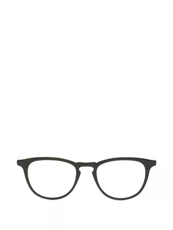 Dita Falson Round Frame Glasses - Black