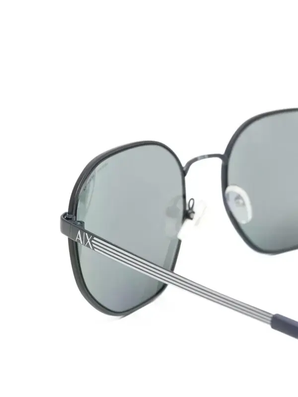 Armani Exchange Round Frame Sunglasses