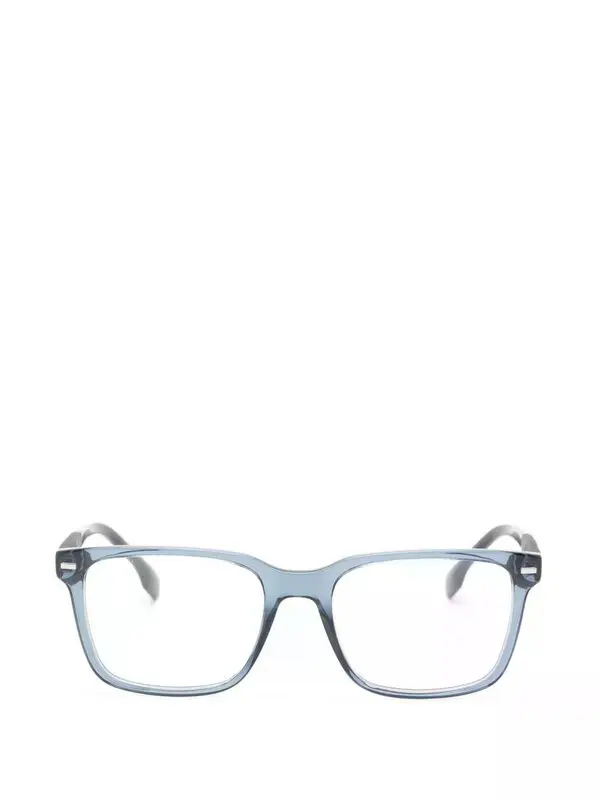 BOSS Rectangle Frame Eyeglasses - Blue