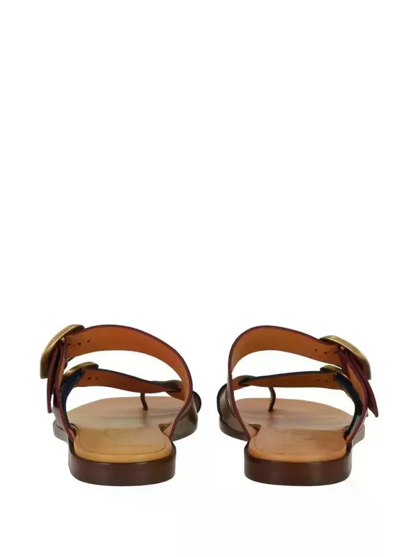 TOD'S Buckle-fastening Leather Sandals