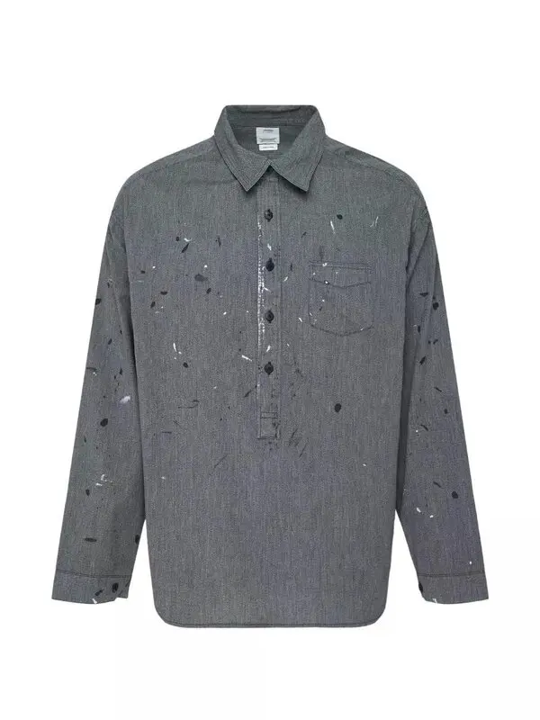 Visvim Paint-splatter Chambray Shirt