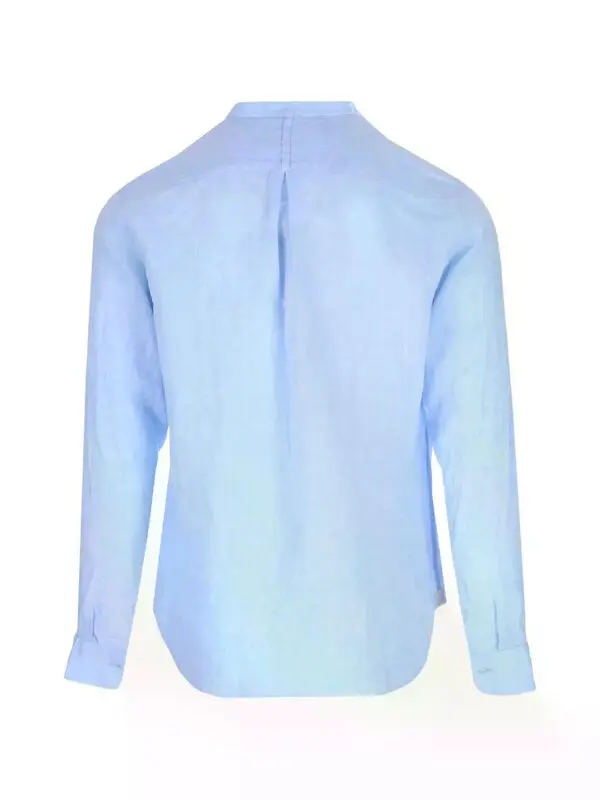AL DUCA D’AOSTA 1902 Mandarin-collar Linen Shirt