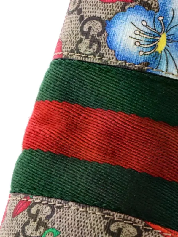 Gucci Ophidia Flora Gg Coated Canvas Small Shoulder Bag