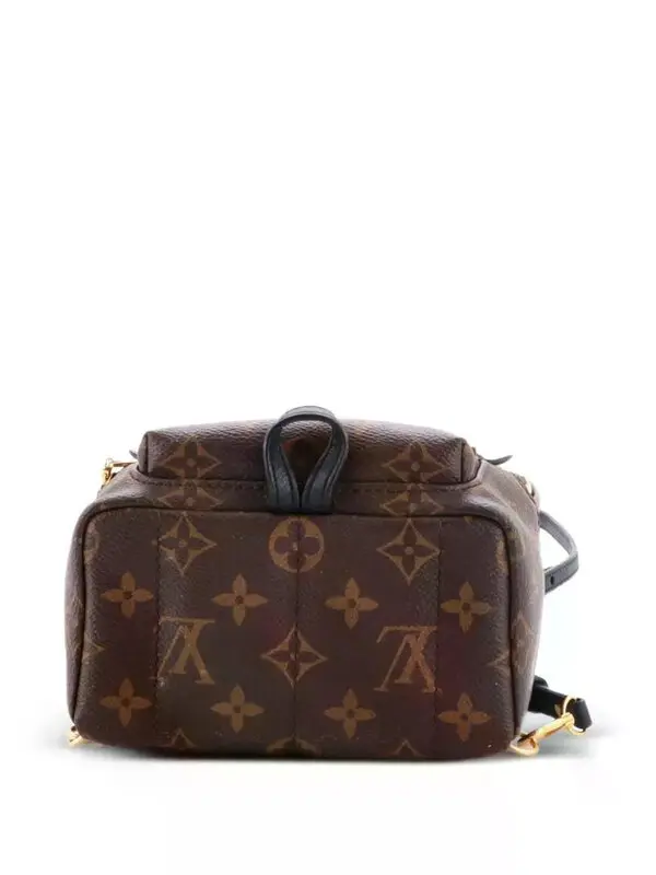 LOUIS VUITTON Palm Springs Monogram Canvas Mini Backpack - Brown