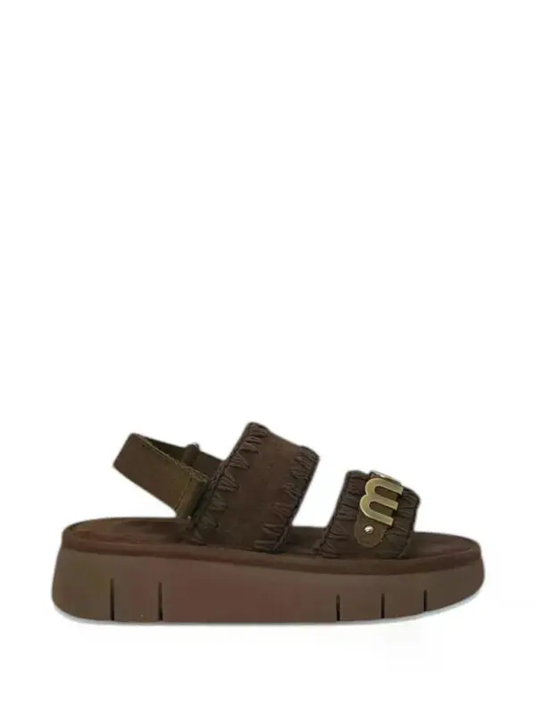 Mou Bounce Logo-plaque Sandals