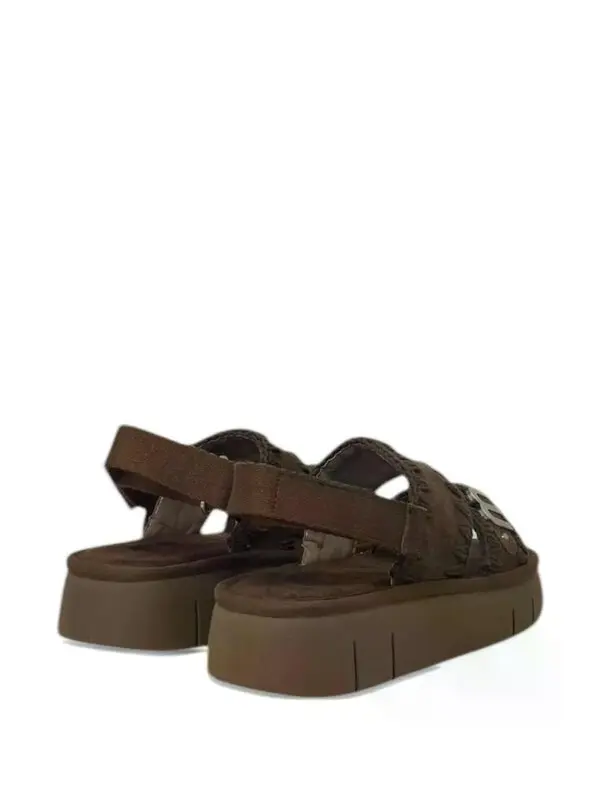 Mou Bounce Logo-plaque Sandals