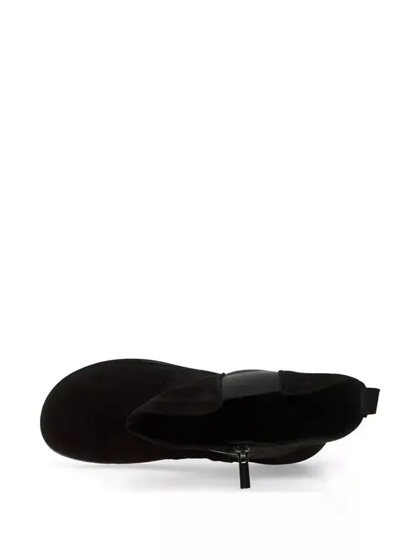 GROUNDIES Milena 2.0 Suede-finish Side-zip Boots