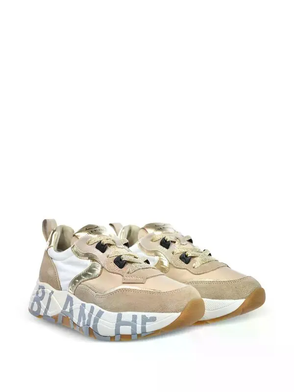 VOILE BLANCHE Club105 Lace-up Sneakers With Paneled Design