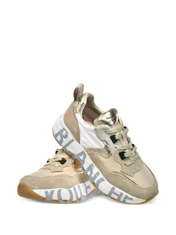 VOILE BLANCHE Club105 Lace-up Sneakers With Paneled Design
