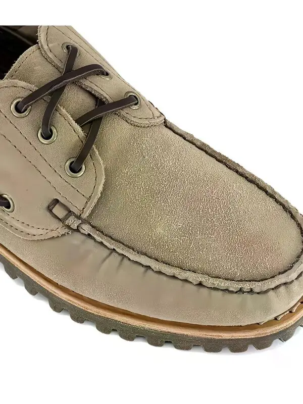 Timberland Mix Tape Suede Boat Shoes