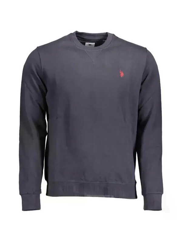 U.s. Polo Assn. Logo-embroidered Cotton Sweater