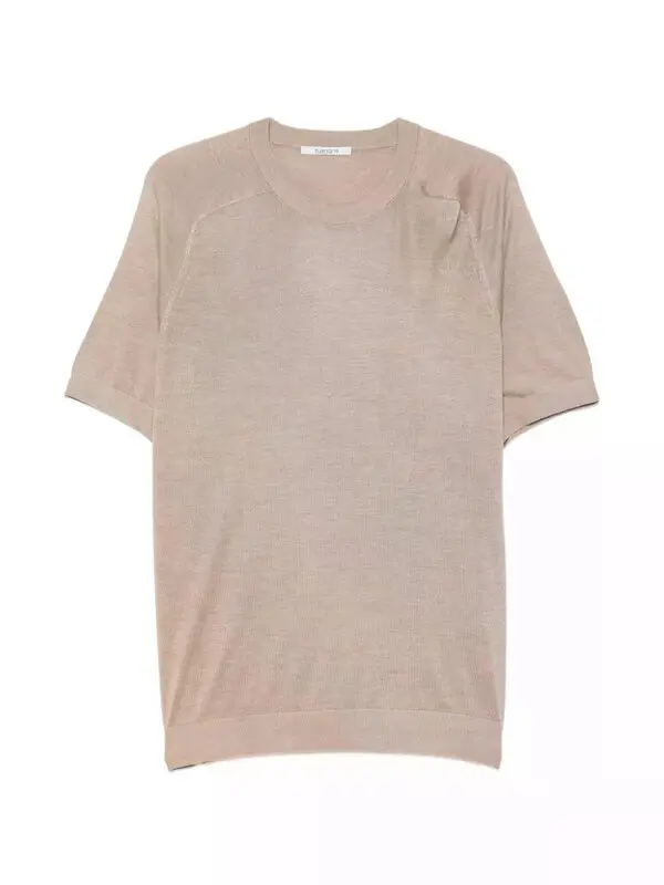 KANGRA Raglan Sleeve V-neck T-shirt