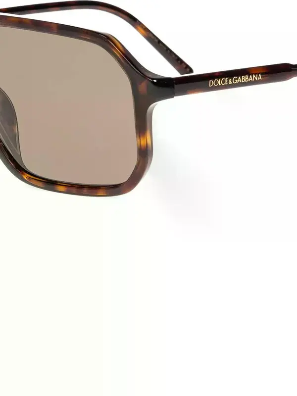 Dolce & Gabbana Geometric-frame Sunglasses