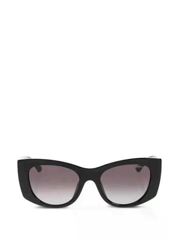 JIMMY CHOO Cat-eye Frame Sunglasses - Black
