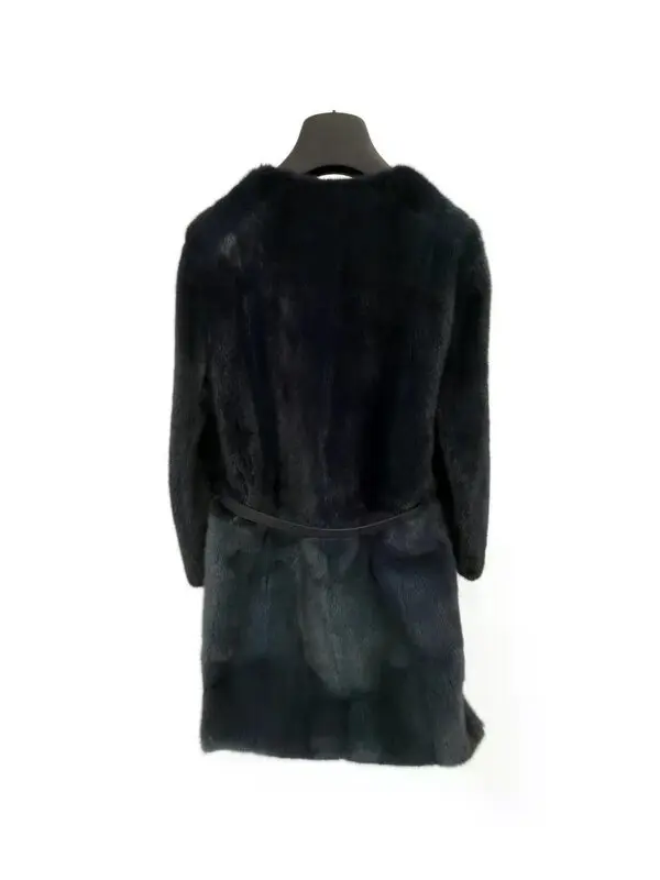 Fendi Belted Faux-fur Coat