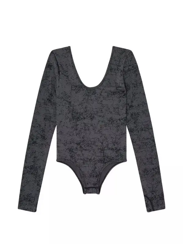 DIESEL® Ionna Long-sleeve Bodysuit - Grey