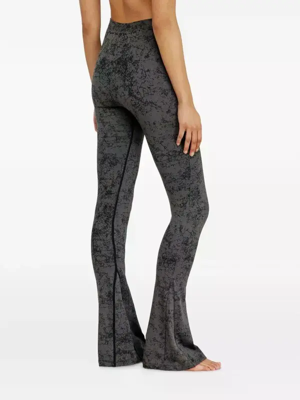DIESEL® Fared Printed Leggings
