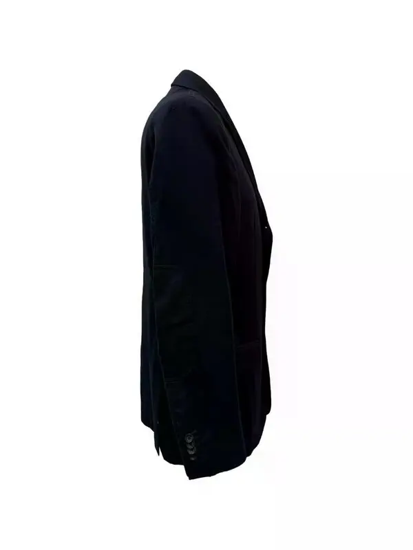Ermenegildo Zegna Single-breasted Stitch-detailed Blazer