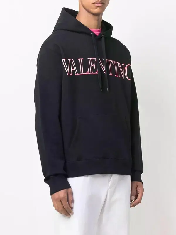 Valentino Garavani Logo Print Hoodie