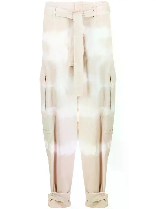 Stella McCartney Tie-dye Cotton-denim Trousers