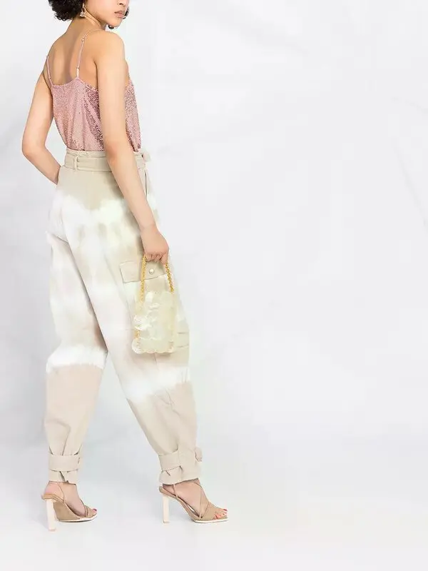 Stella McCartney Tie-dye Cotton-denim Trousers