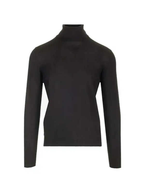 MAURO OTTAVIANI Ribbed-trim Roll-neck Sweater - Black