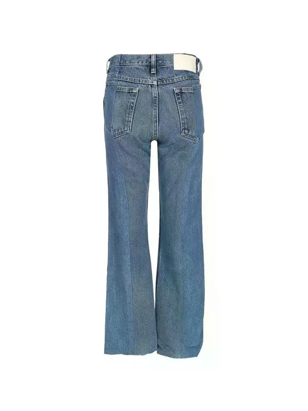 E.L.V. DENIM Audry Stepped Hem Jeans