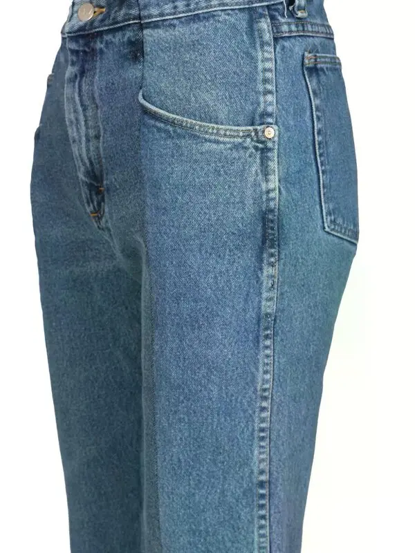 E.L.V. DENIM Audry Stepped Hem Jeans