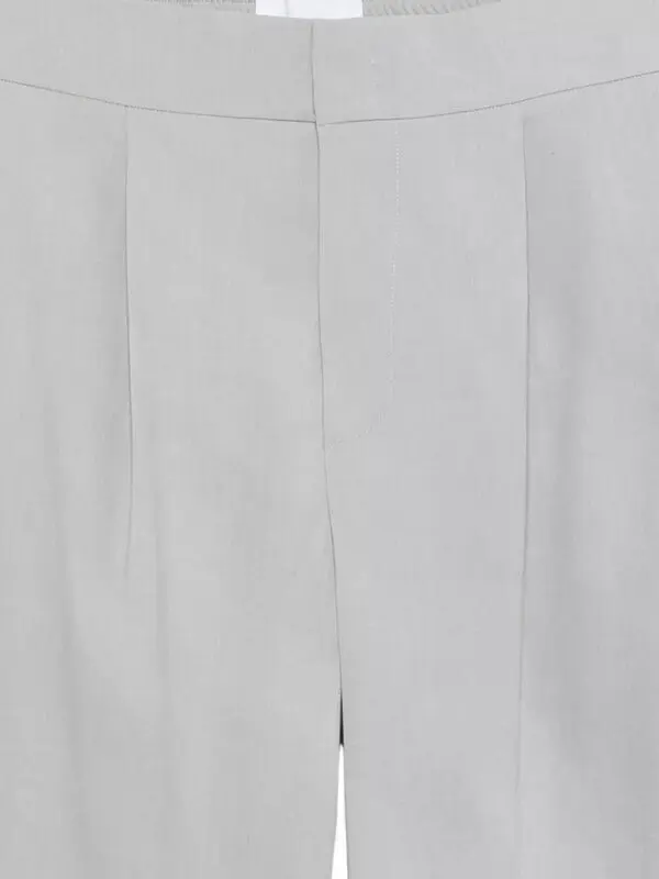 BONSAI Pleated Straight Leg Trousers