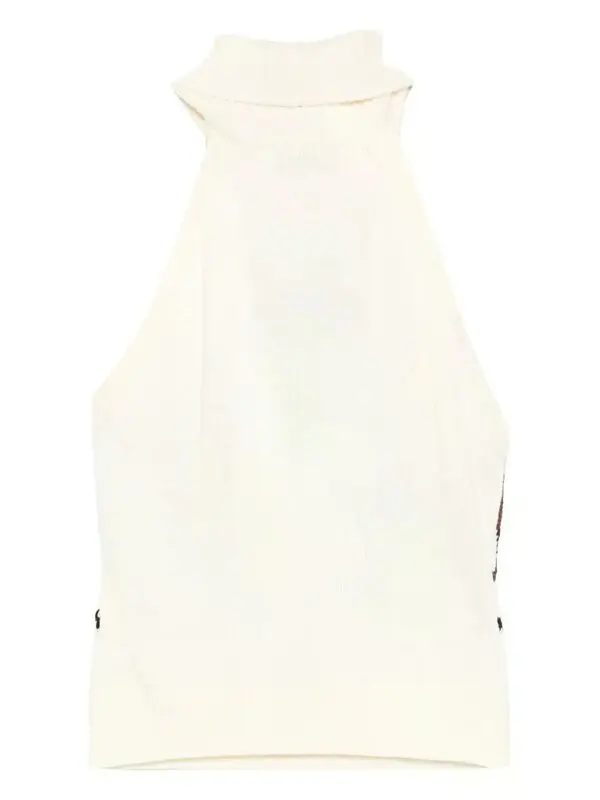 Monse Fair Isle Halter Top