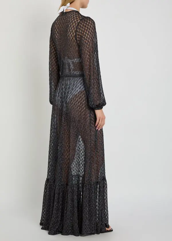 Missoni Fine-knit Maxi Beach Dress