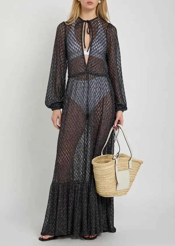 Missoni Fine-knit Maxi Beach Dress