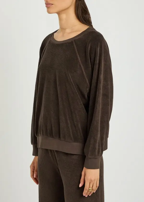 Suzie Kondi Terry Sweatshirt - Brown