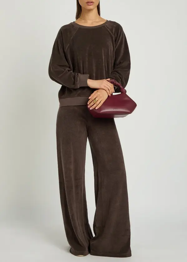 Suzie Kondi Terry Sweatshirt - Brown