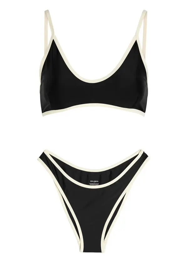 SOLAQUA Bikini Briefs - Black