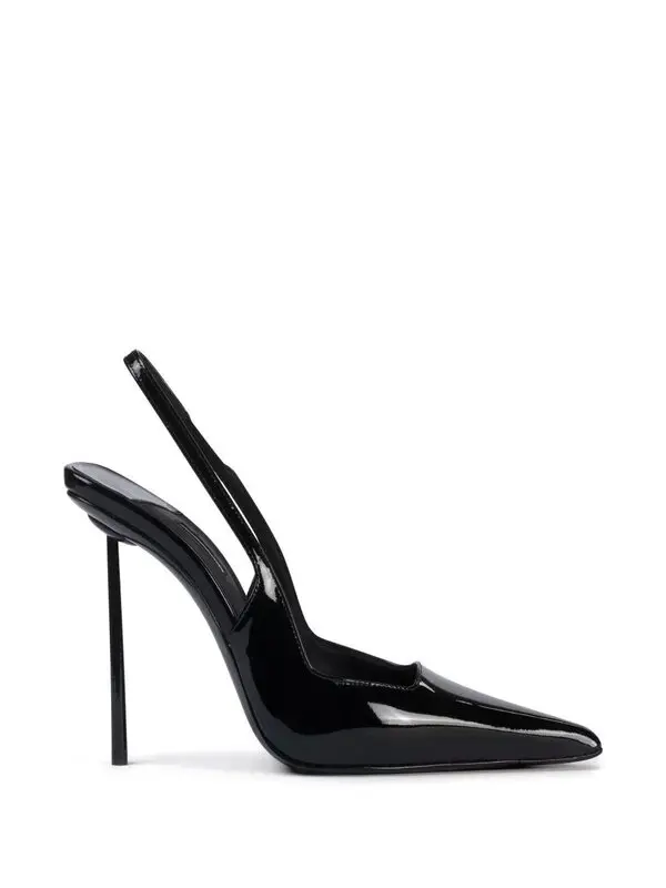 LE SILLA 120mm Amelia Slingback Pumps - Black