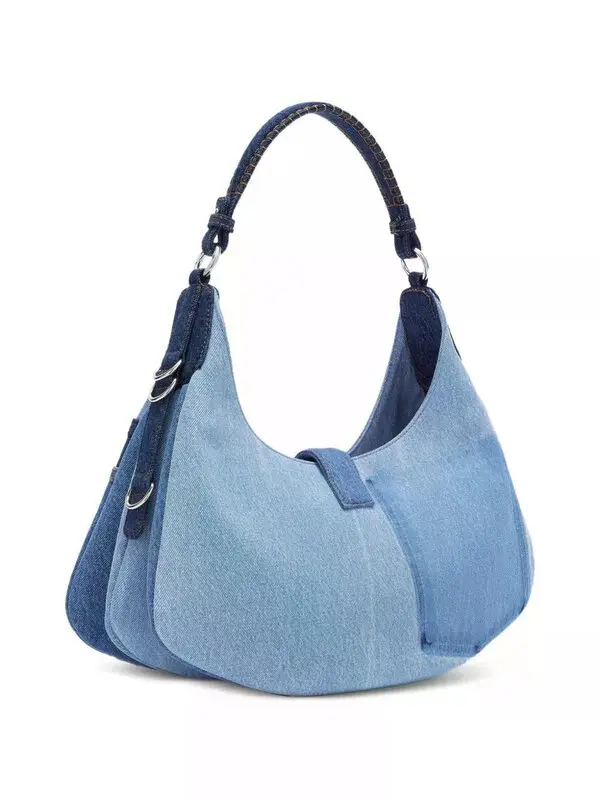 GANNI Small Kat Patchwork Shoulder Bag