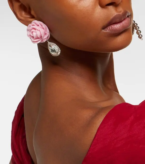 Magda Butrym Embellished Drop Earrings
