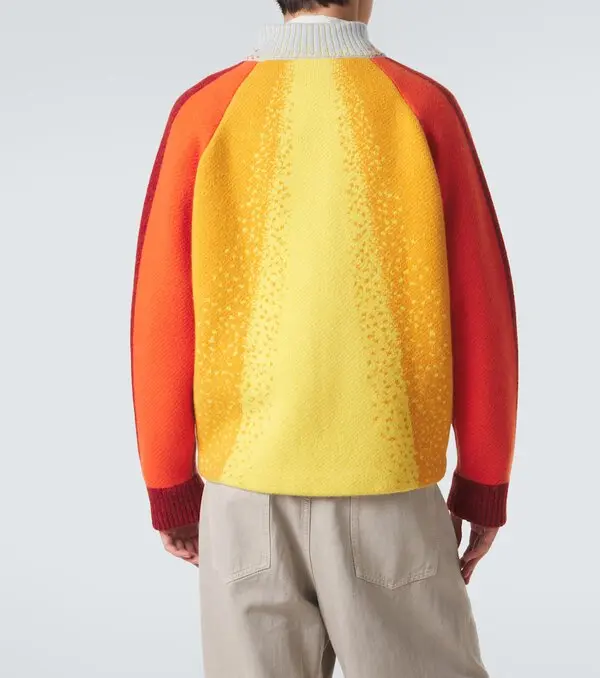 GOD'S TRUE CASHMERE Radiant Sun Cashmere Zip-up Sweater